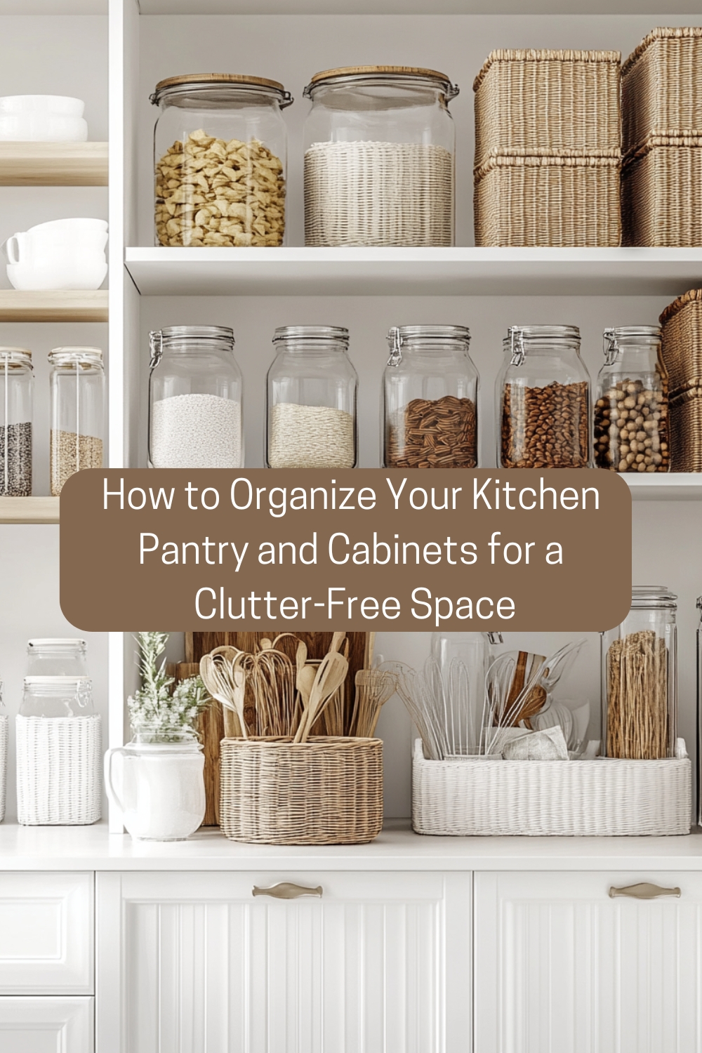 How to Organize Your Kitchen Pantry and Cabinets for a Clutter-Free ...